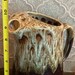 Harker Canonsburg Rawhide Plates Cereal Bowls Serving Pieces Brown Drip ...