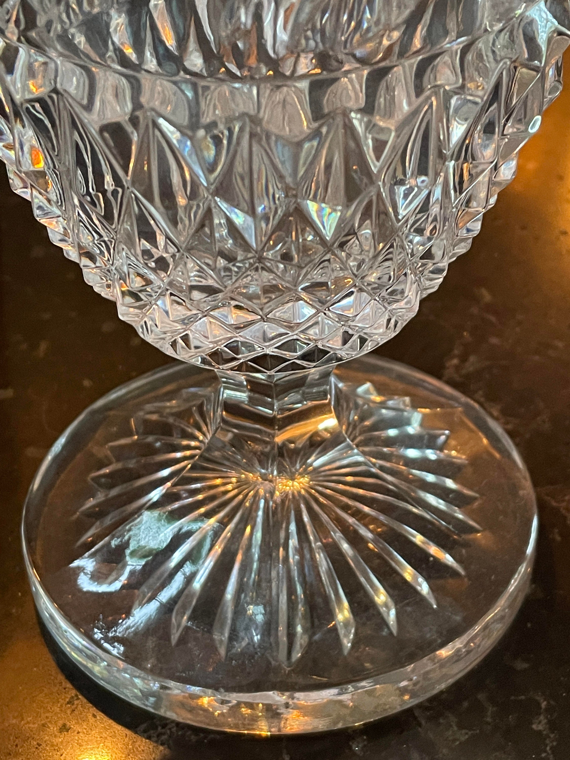 Antique Crystal Pitcher Pedestal - Etsy