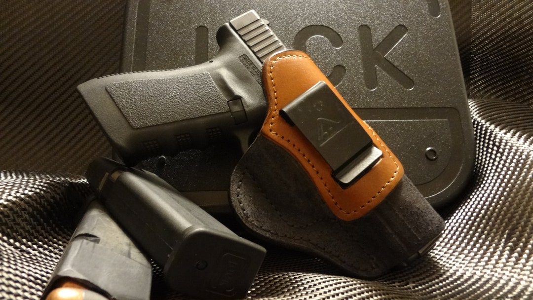 IWB Leather Holster for Glock G17,G19,G22,G23,G31 - Etsy