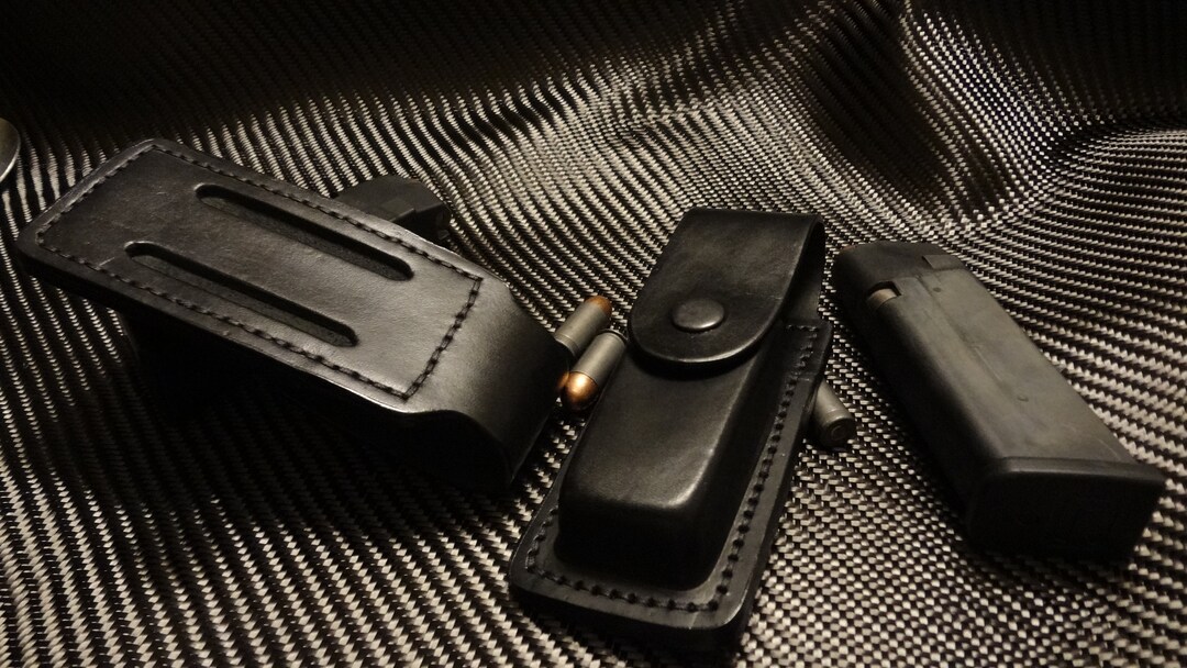 Leather Mag Pouch for Glock G17,G19,G22,G23,G31 - Etsy