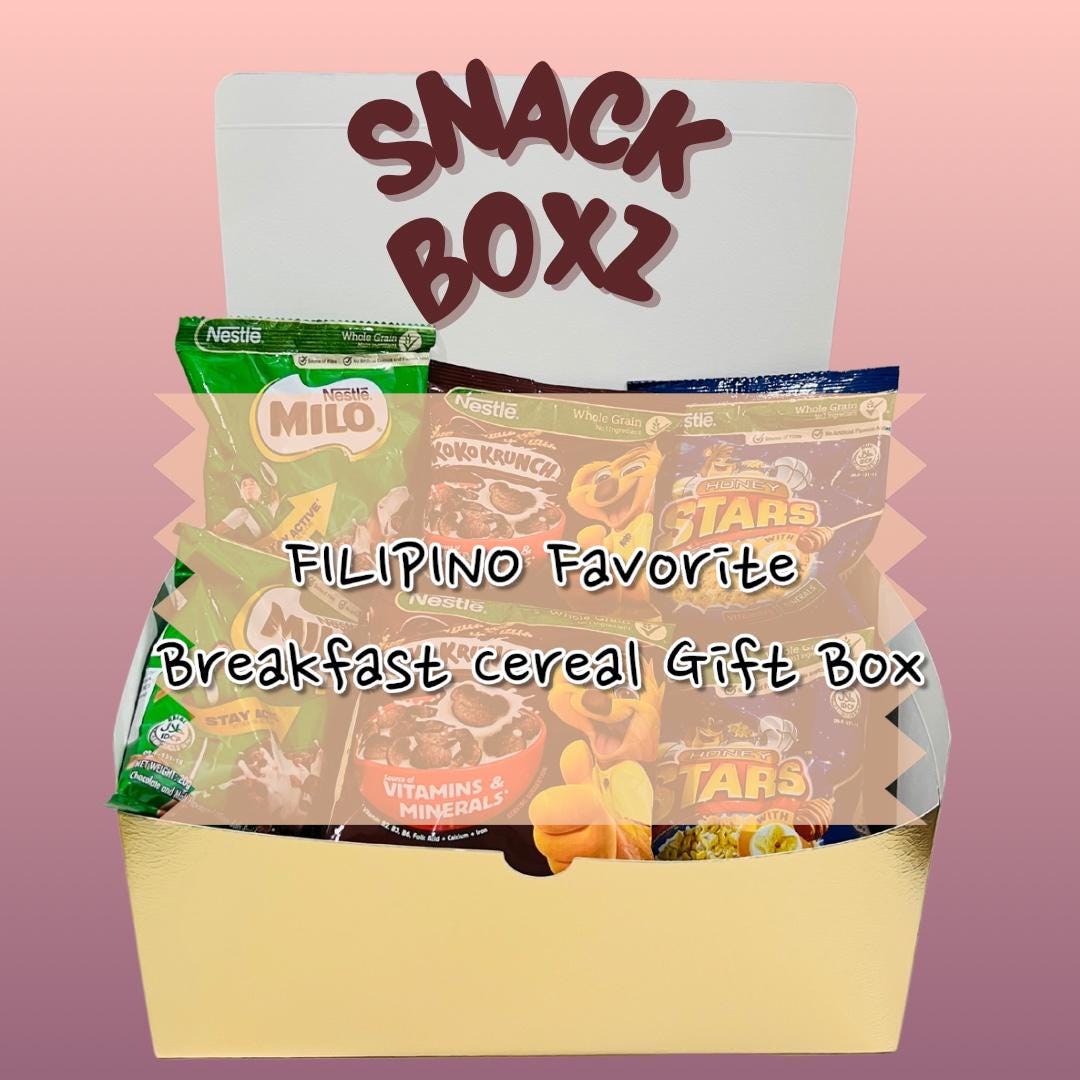 Filipino Favorite Breakfast Cereals in a Gift Box | Curated Goods ...