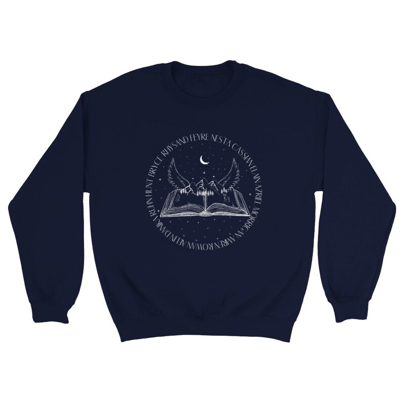 SJM Universe Character Sweatshirt Throne of Glass, ACOTAR Crescent City ...
