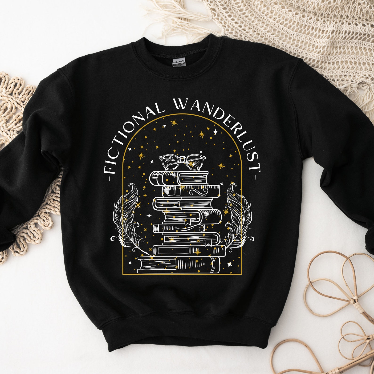 Bookish Fictional Wanderlust Booktok Jumper Gift Book Lover - Etsy