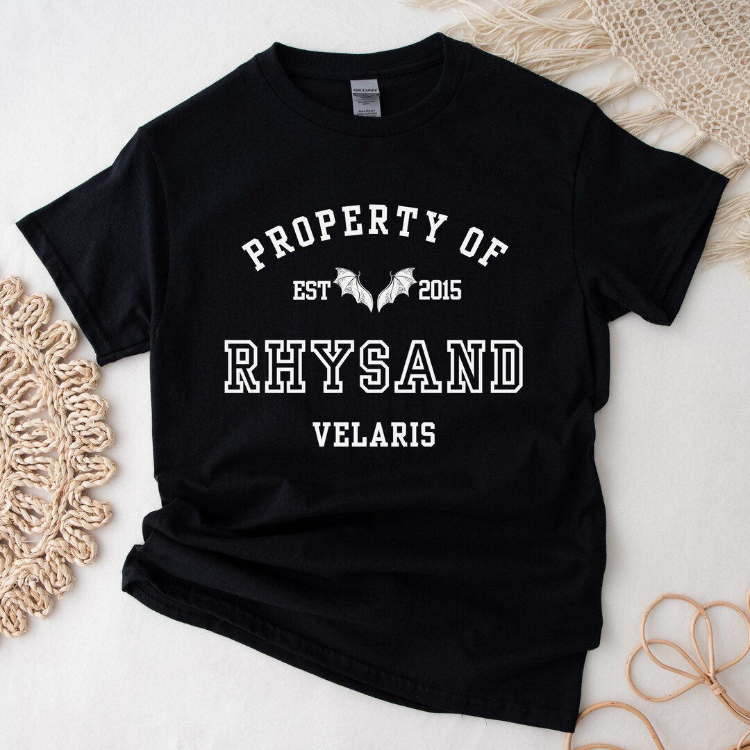 ACOTAR Rhysand Property of the High Lord of the Night Court T-shirt ...