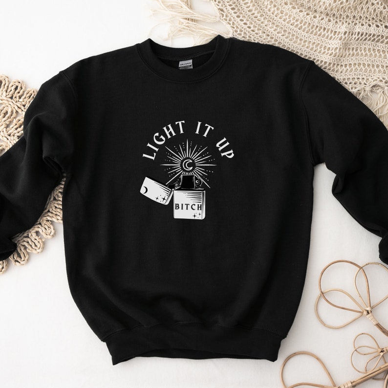 HOEAB Light It up Danika Bryce Crescent City Dark Sweatshirt HOSAB SJM ...