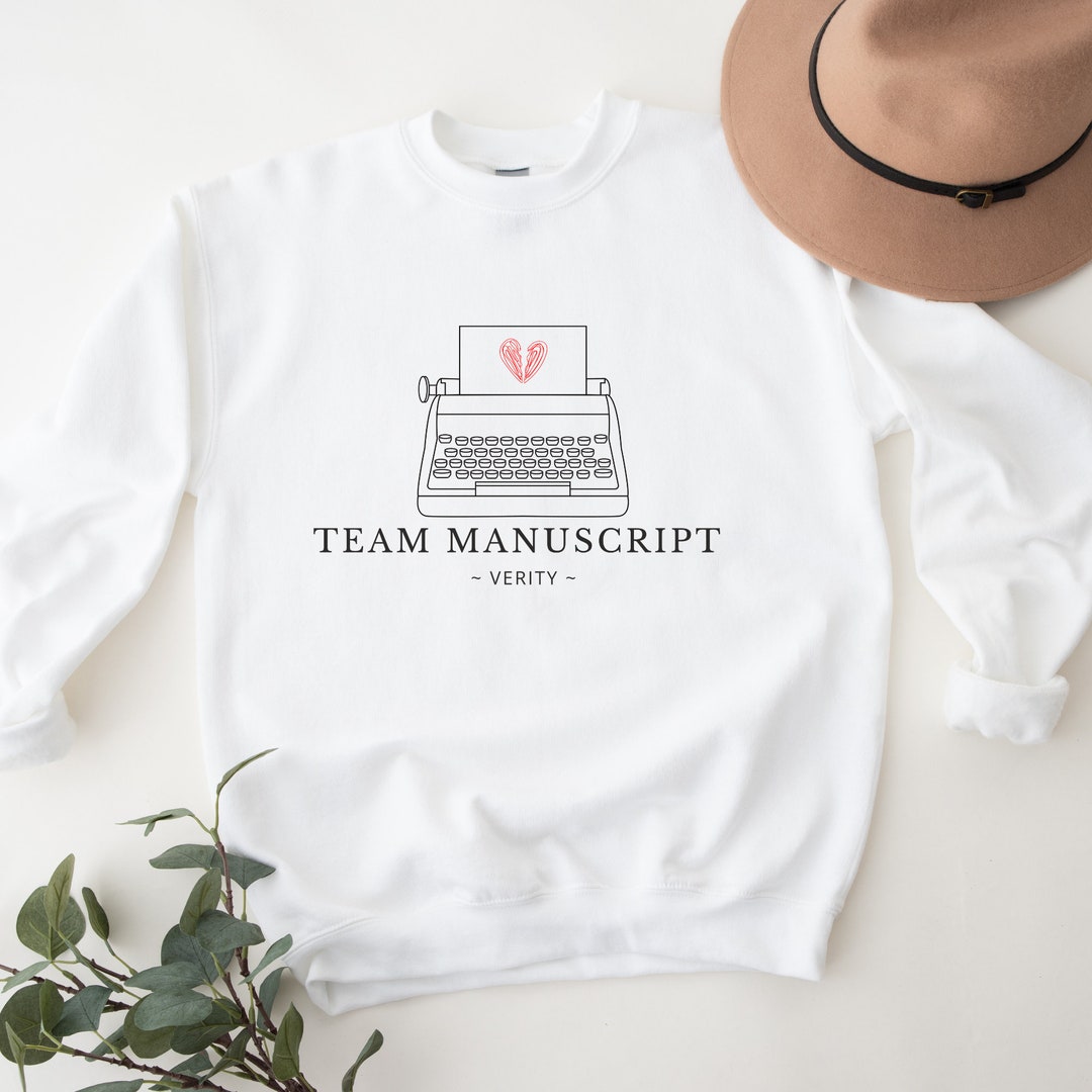 Verity Coho Team Manuscript Inspired Colleen Hoover Merch Unisex Jumper ...