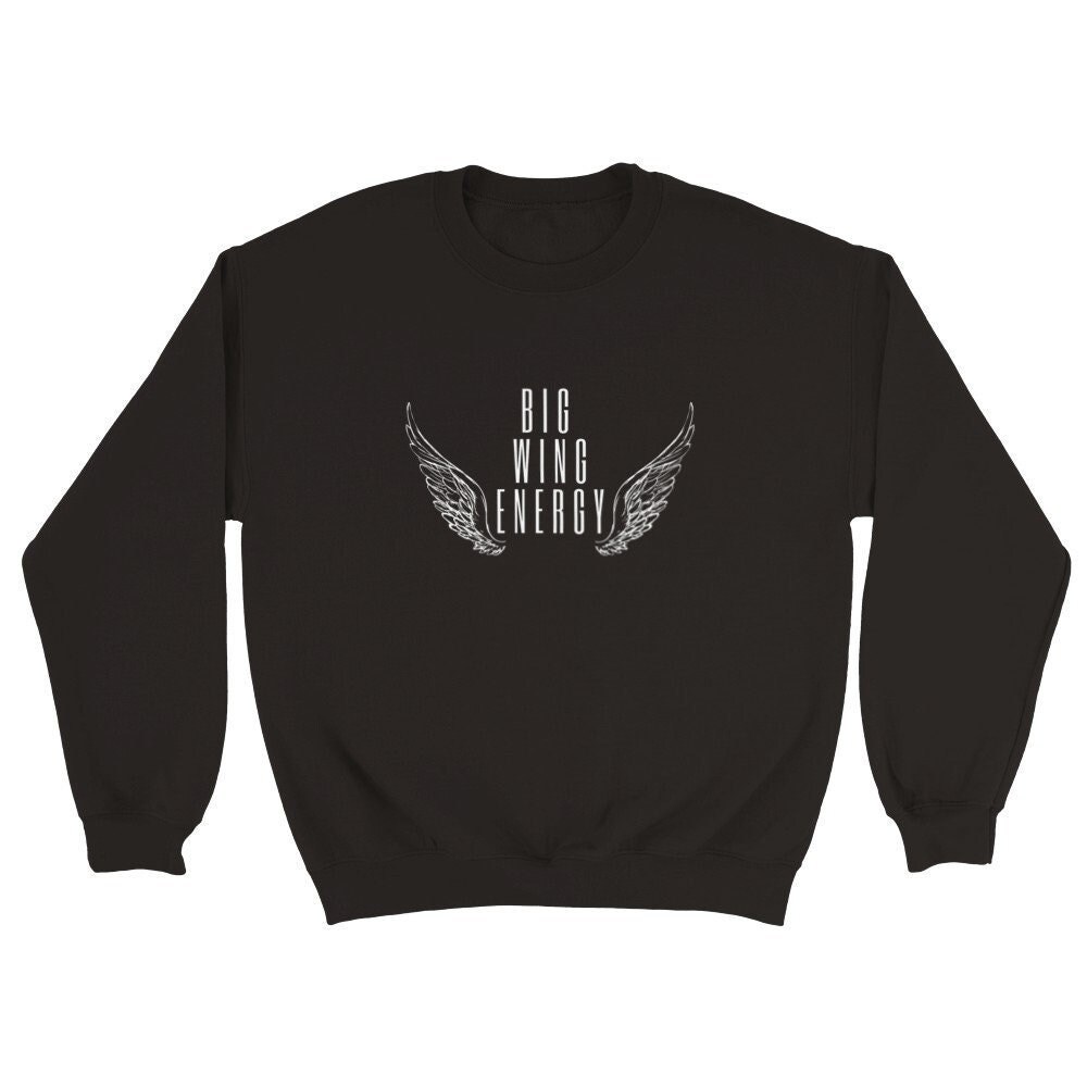 ACOTAR Big Wing Energy Velaris Rhysand Feyre Sweatshirt White Print ...