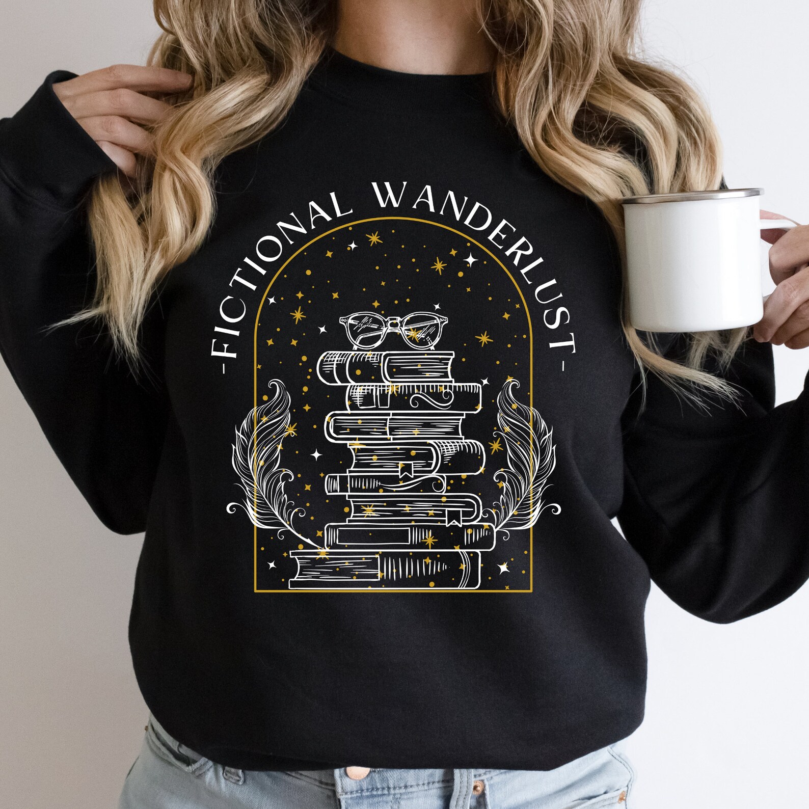 Bookish Fictional Wanderlust Booktok Jumper Gift Book Lover - Etsy