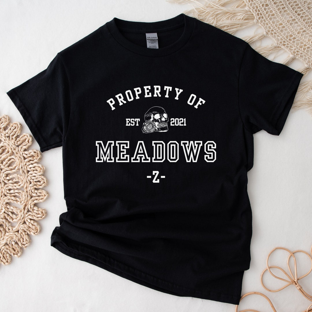 Haunting Adeline Property of Zade Meadows Collegiate T-shirt Cat and ...