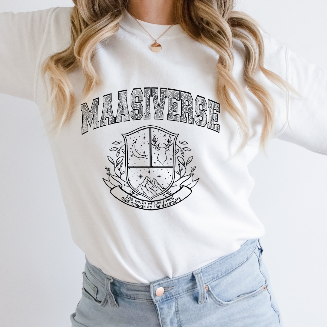 Maasiverse - SJM Universe Character Sweatshirt Throne of Glass, ACOTAR ...