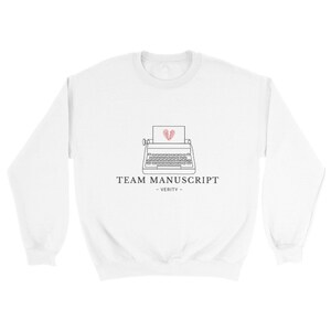 Verity Coho Team Manuscript Inspired Colleen Hoover Merch Unisex Jumper ...