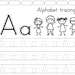 6 Printable ABC Order Work Mats/worksheets. Preschool-kindergarten ...