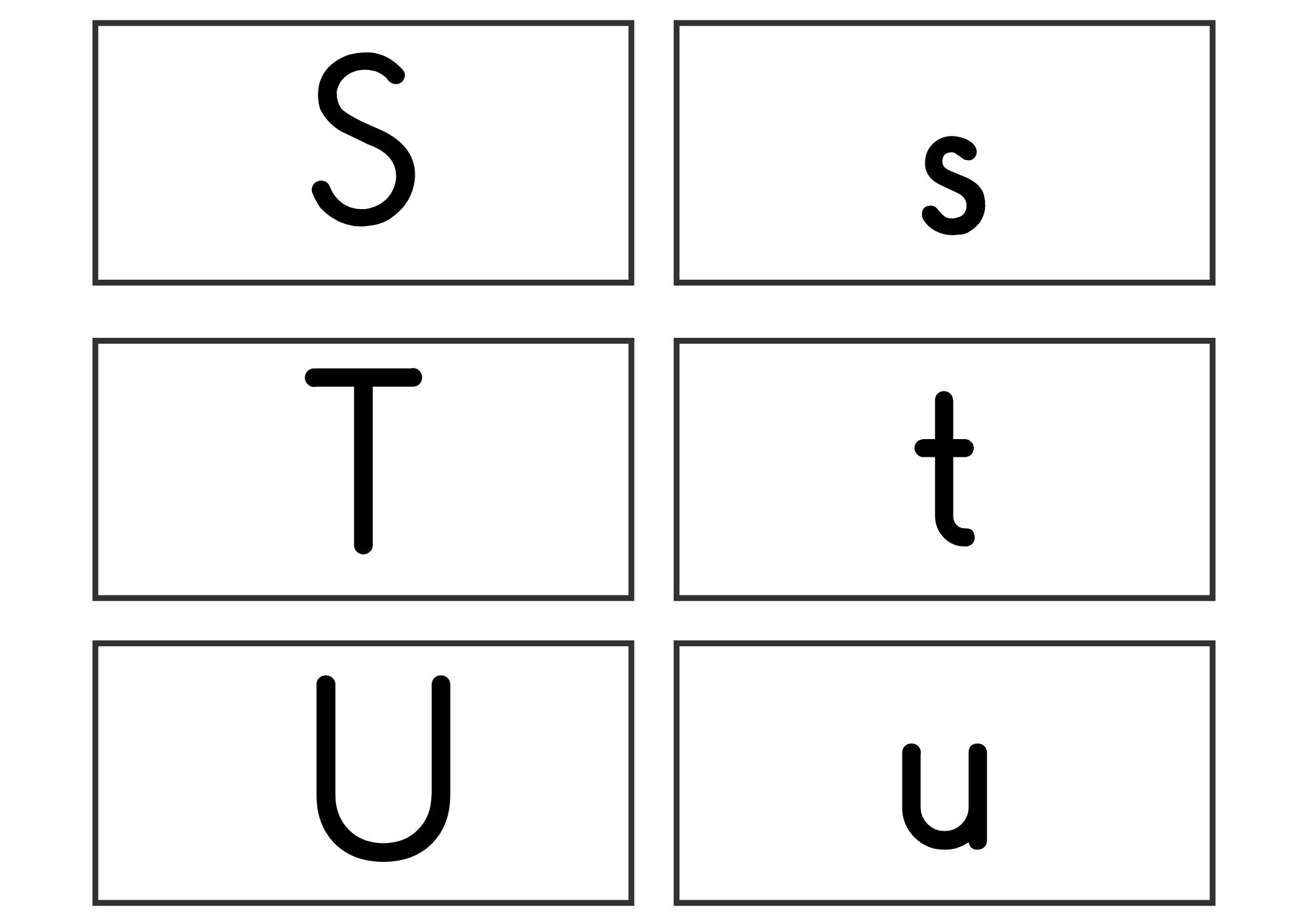 Printable Uppercase&lowercase Alphabet Flash Card - Etsy