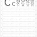Alphabet Tracing Worksheets: Uppercase Handwriting (PDF) - Etsy