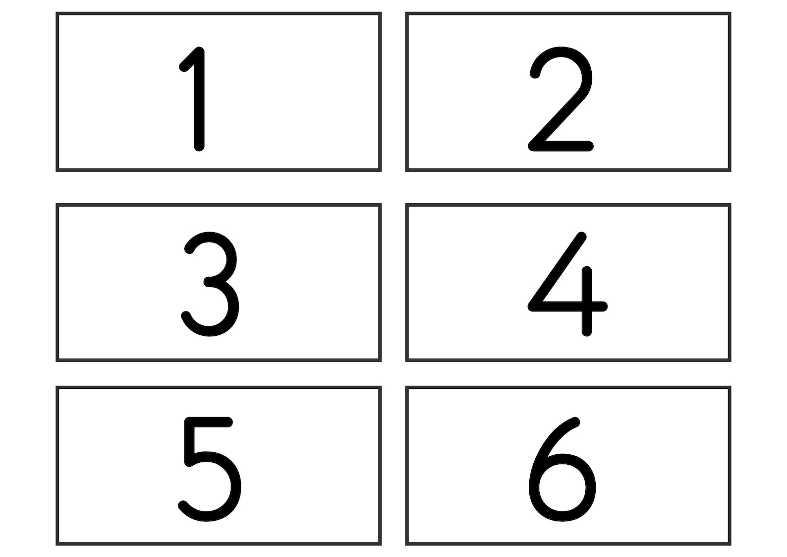 1-100 Numbers Printable Flash Card - Etsy