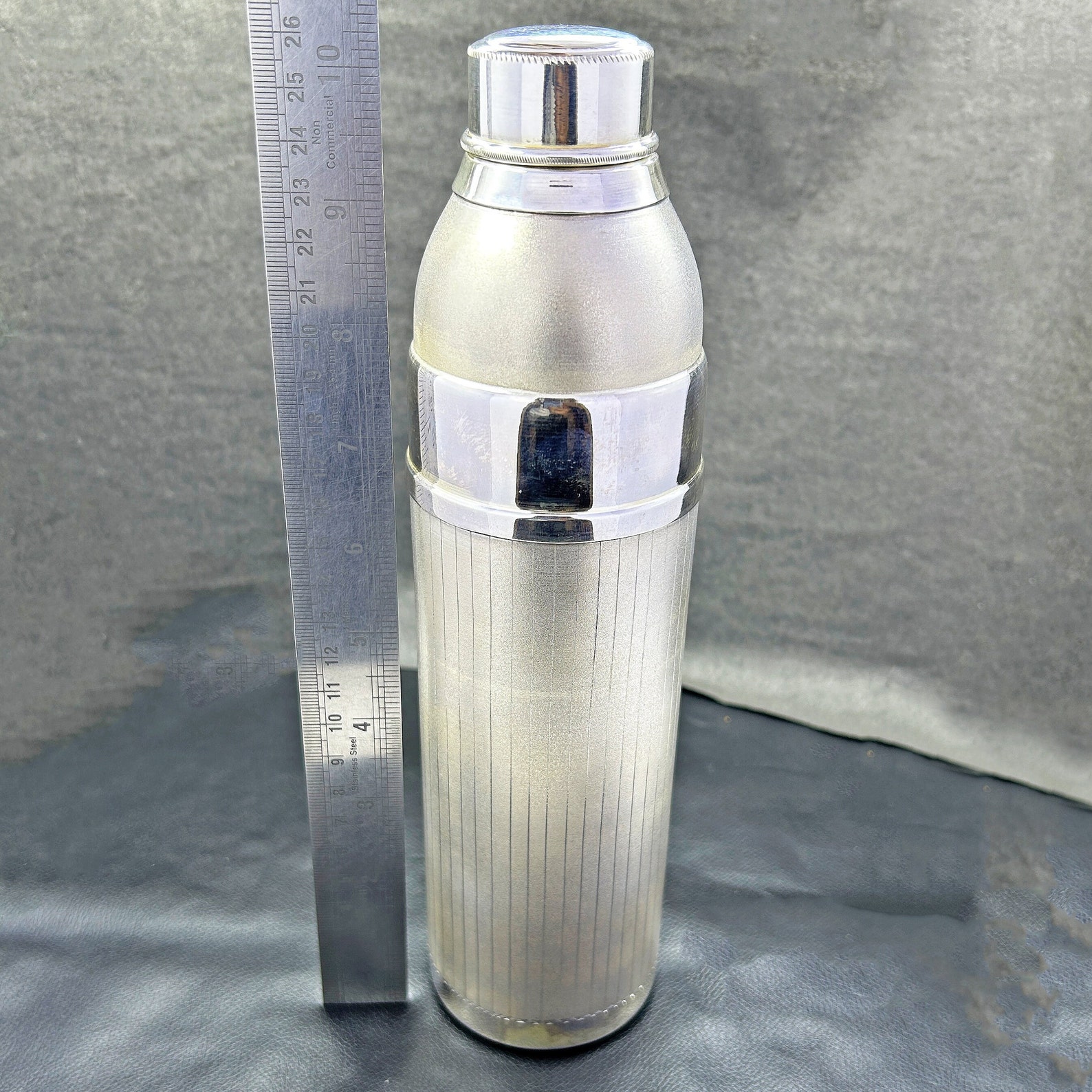 999 Pure Silver Drinking Water Bottle, Silver Drinkware, Silver Water ...