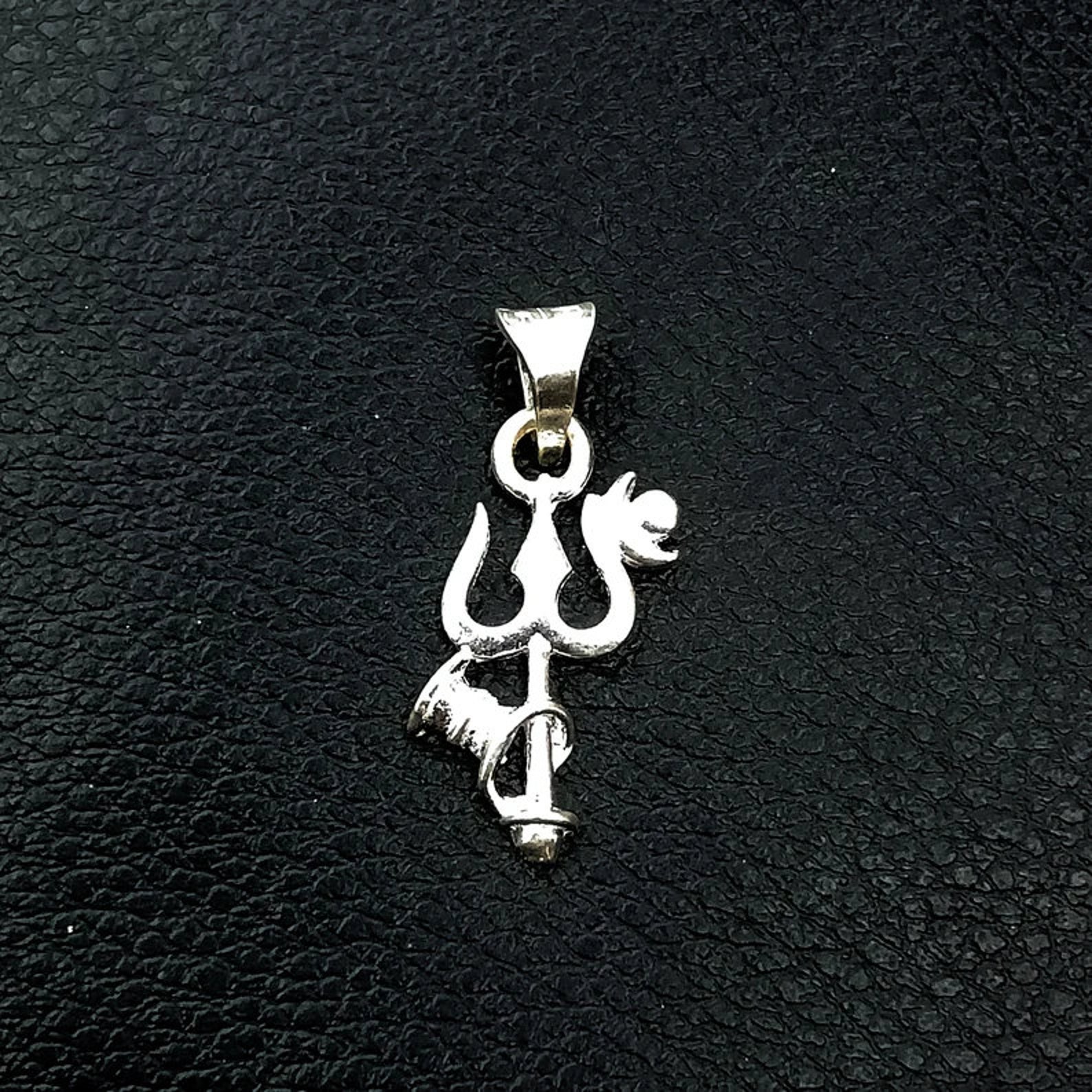 Lord Shiva Trishul Pendant, Hindu Idol Lord Shiva, Unisex Gifting ...