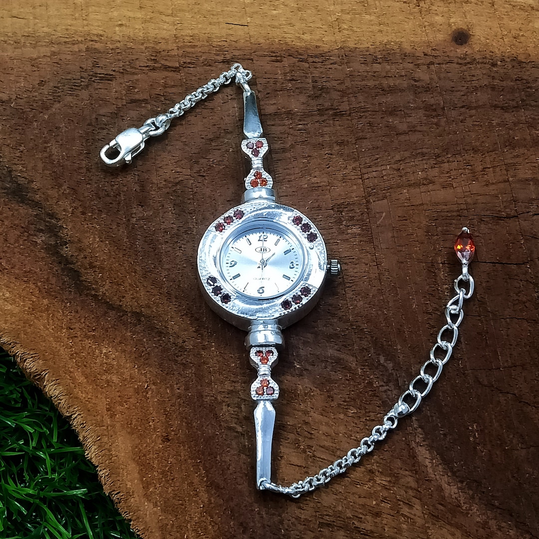 925 Silver Watch - Etsy