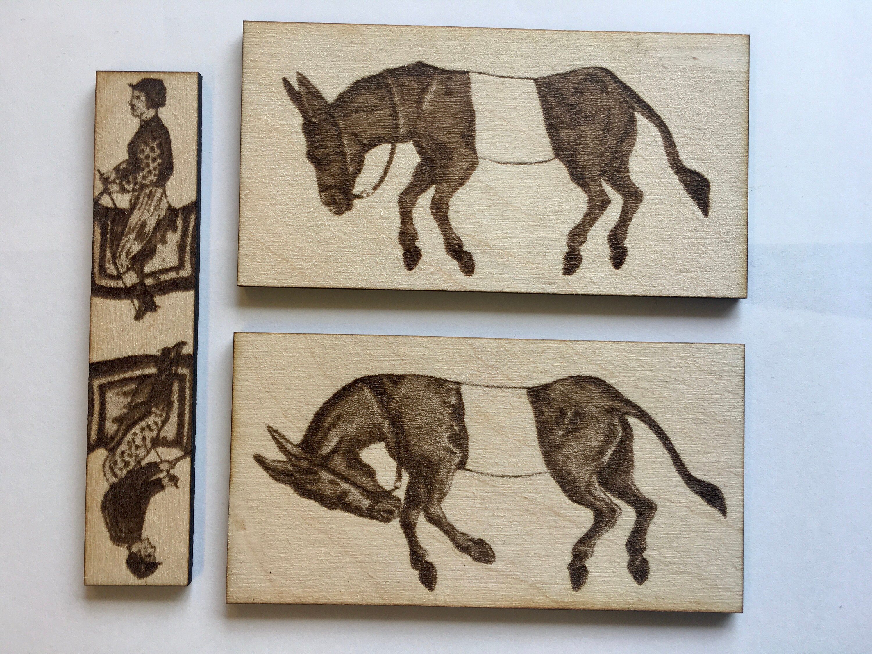 Tricky Donkey Saddle the Horse Wooden Puzzle Fun Game Trick All Ages - Etsy