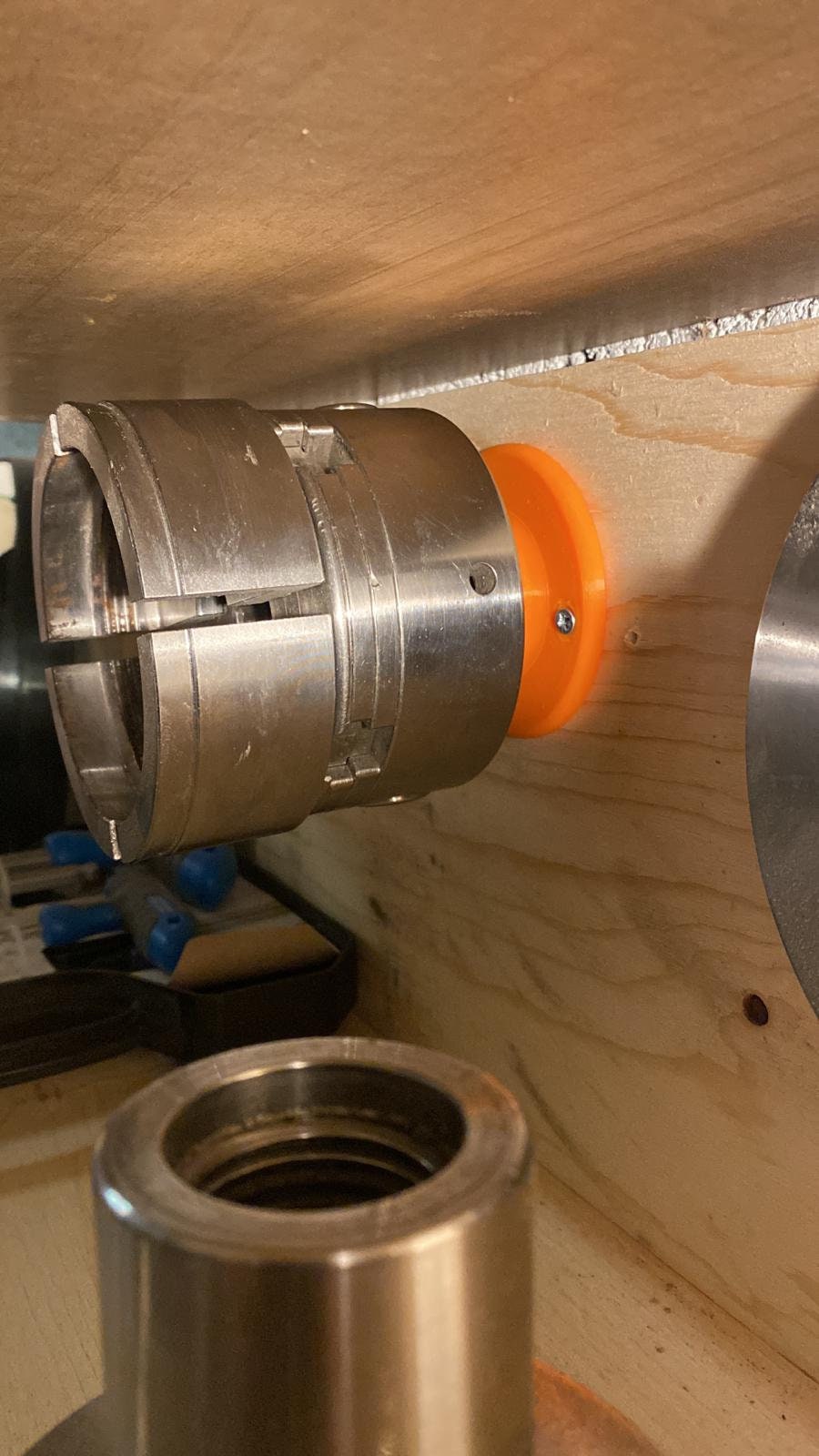Woodturning Lathe Chuck Holder ALL THREADS Wall Mount Storage Organiser ...