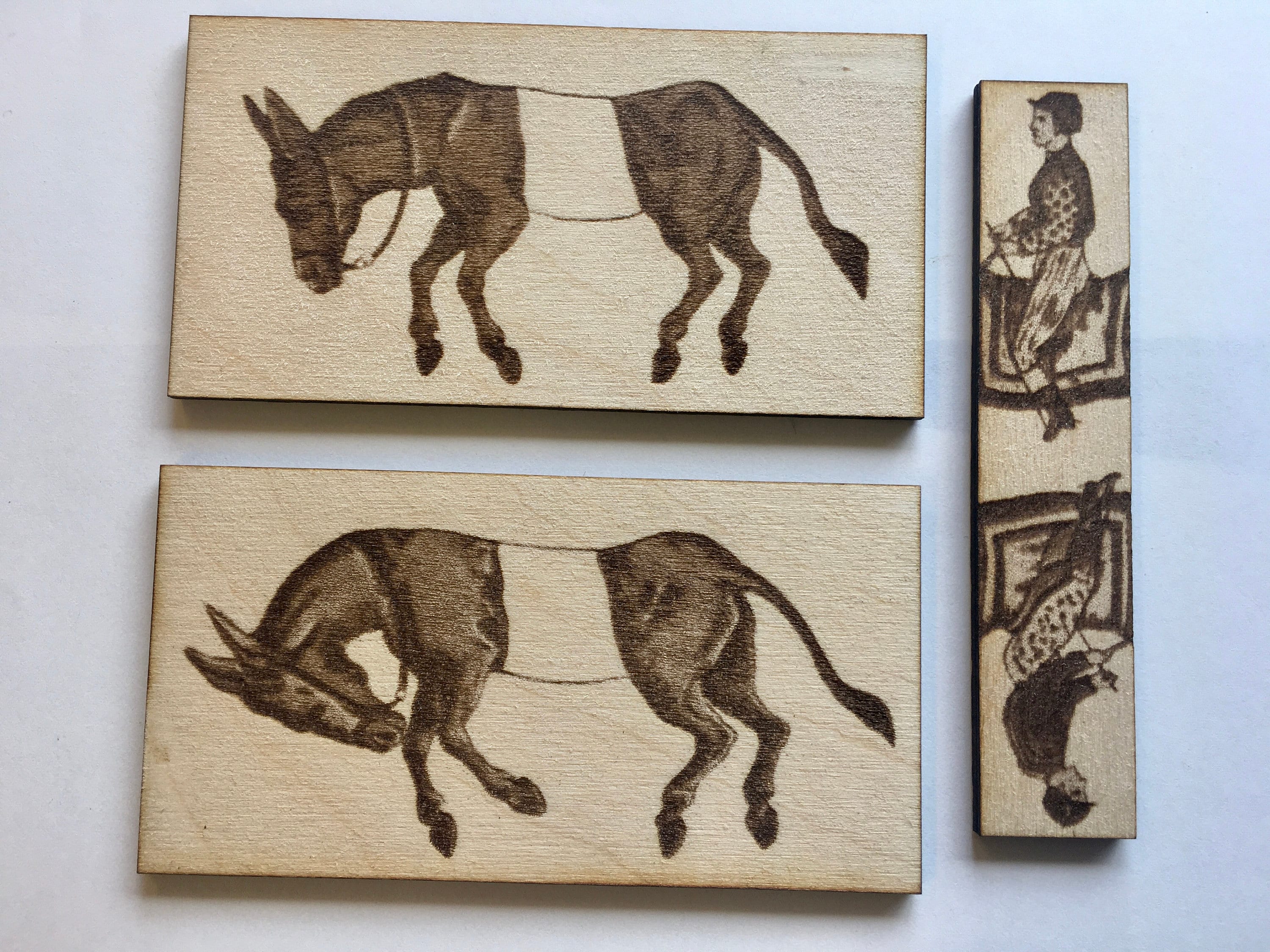 Tricky Donkey Saddle the Horse Wooden Puzzle Fun Game Trick All Ages - Etsy