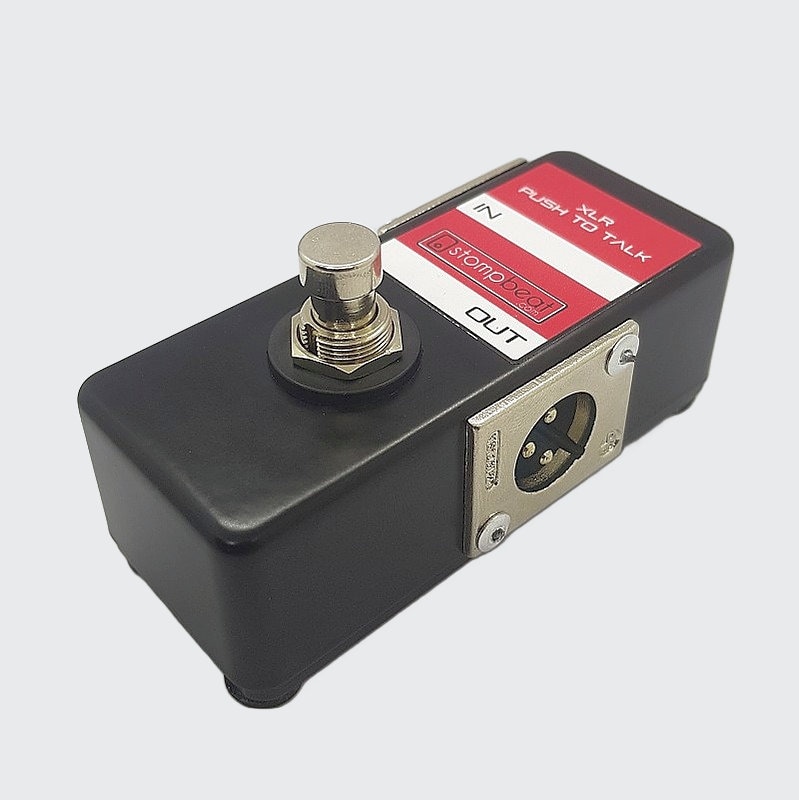 Compact XLR Momentary Push to Talk Foot Switch - Popless - Etsy