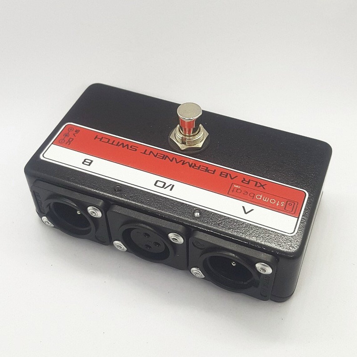 XLR AB Foot Switch Pedal 1F/2M With Leds - Popless - Etsy
