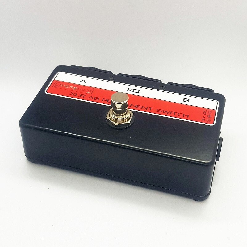 XLR AB Foot Switch Pedal 2F/1M With Leds - Popless - Etsy