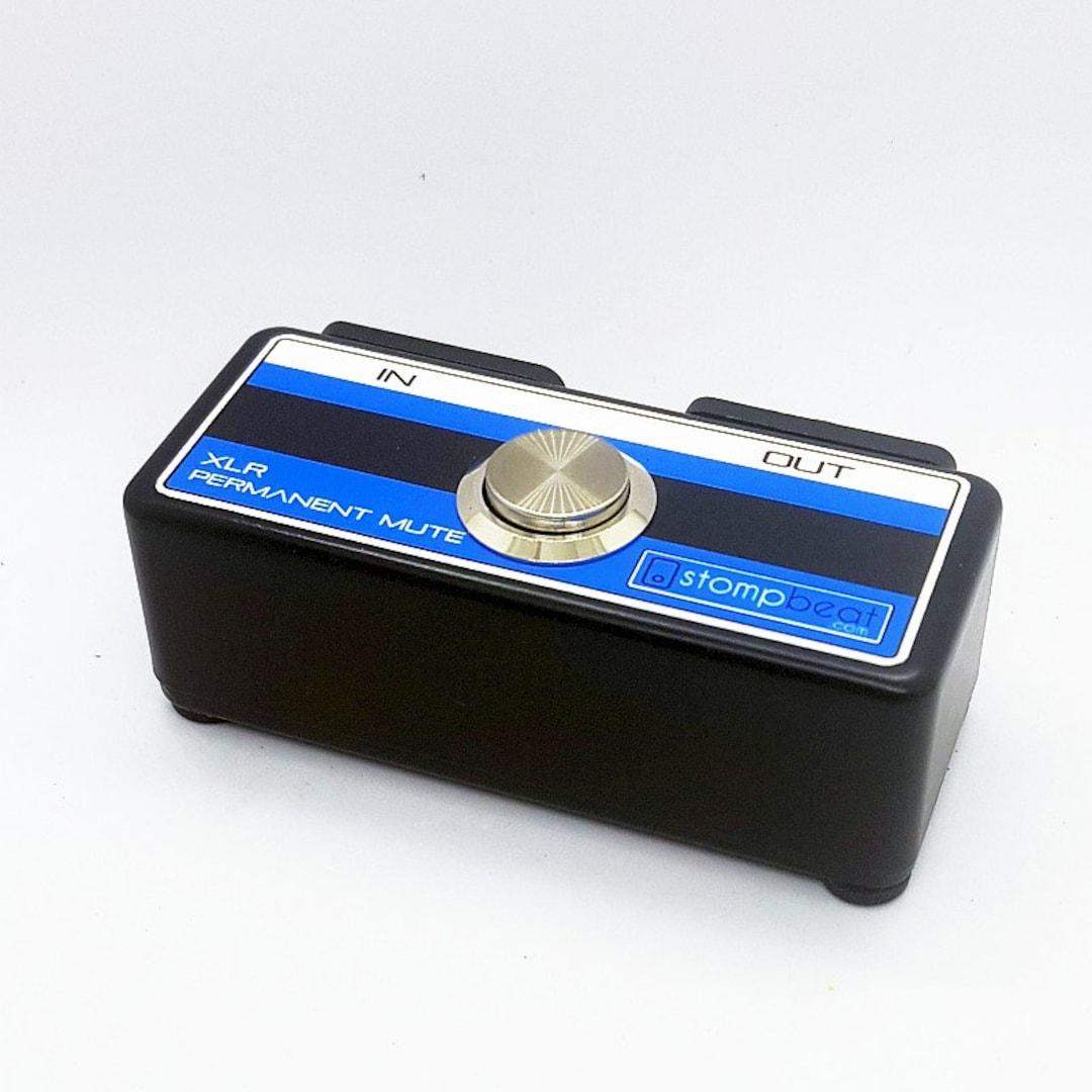 Compact XLR Permanent Mute Desktop Switch - Popless - Etsy