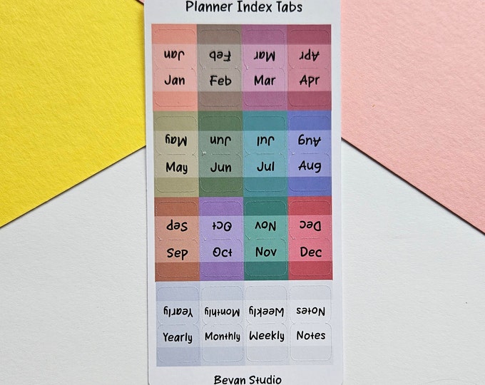 Hoboweeks TINY Tabs - Easy + Durable Plastic - Etsy