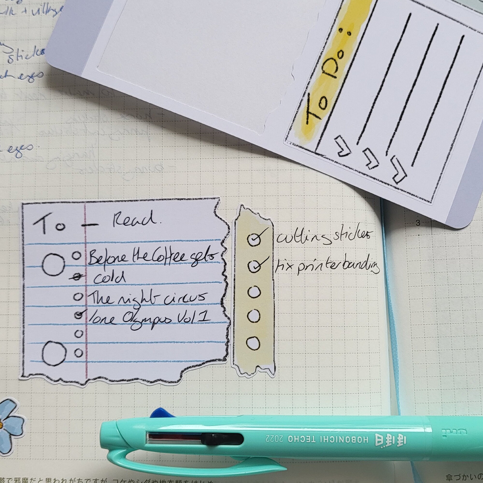 To-do List Sticker Sheet, Cute Planner Stickers, Handmade - Etsy