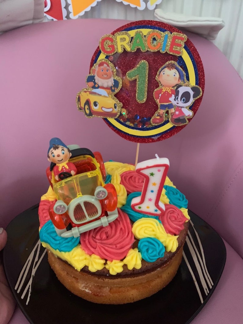 Noddy Cbeebies 3D Shaker Cake Topper - Etsy UK