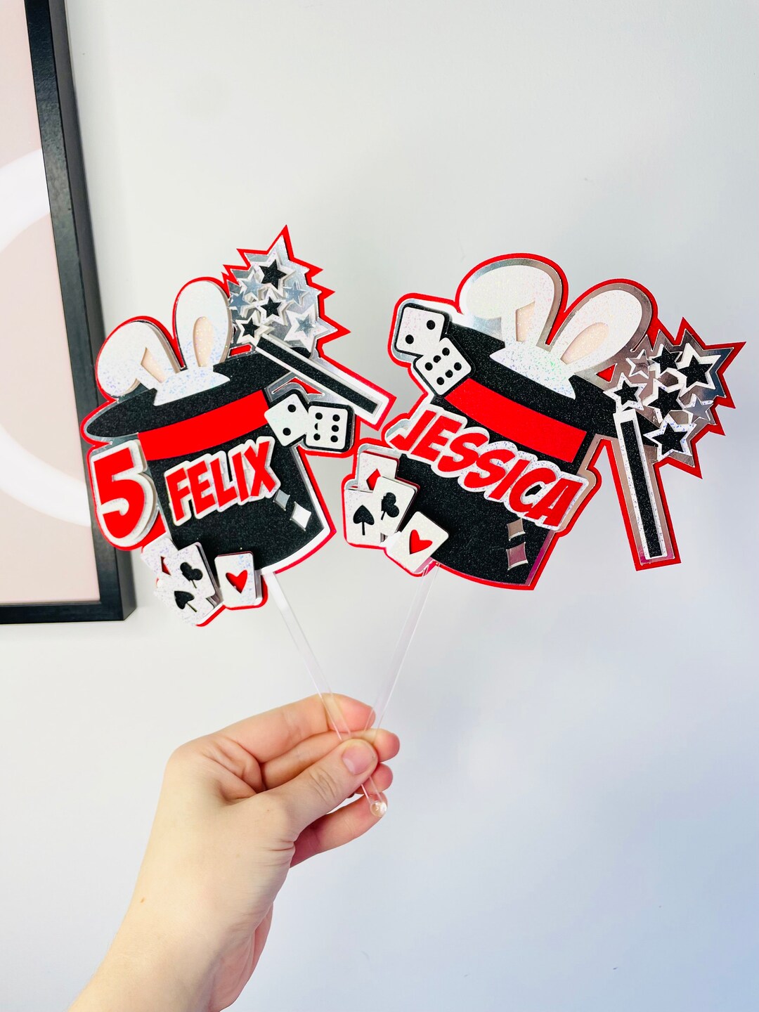 Magic Magician Cake Topper | Magic Tricks | Magician Hat Cake Topper ...