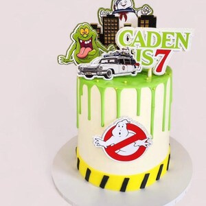 Ghost Busters Cake Topper Set - Etsy