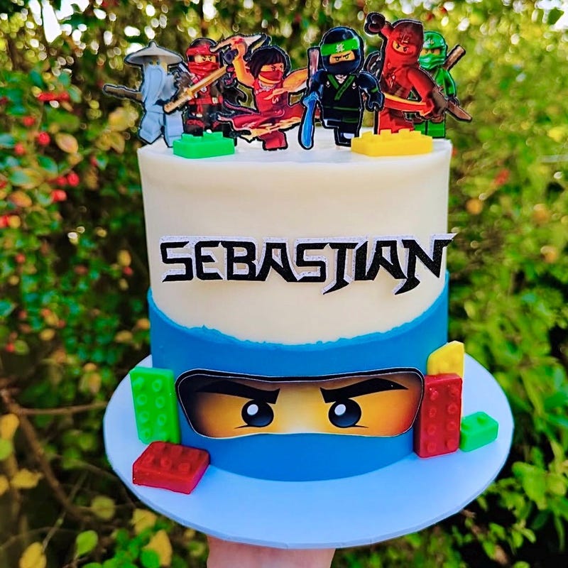 Ninjago Cake Topper - Etsy