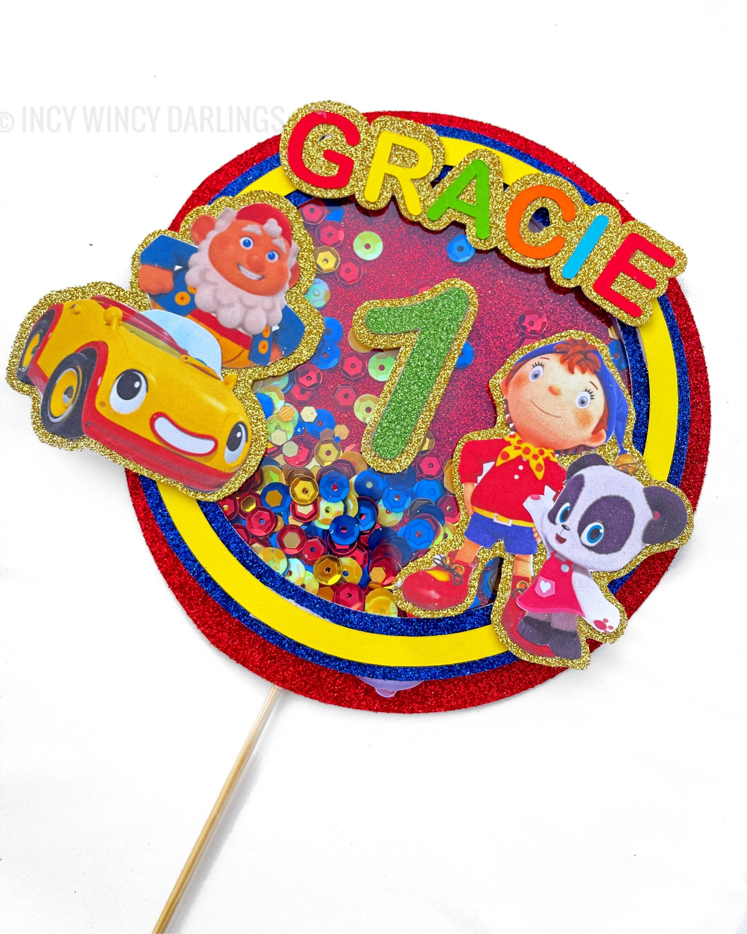 Noddy Cbeebies 3D Shaker Cake Topper - Etsy Ireland