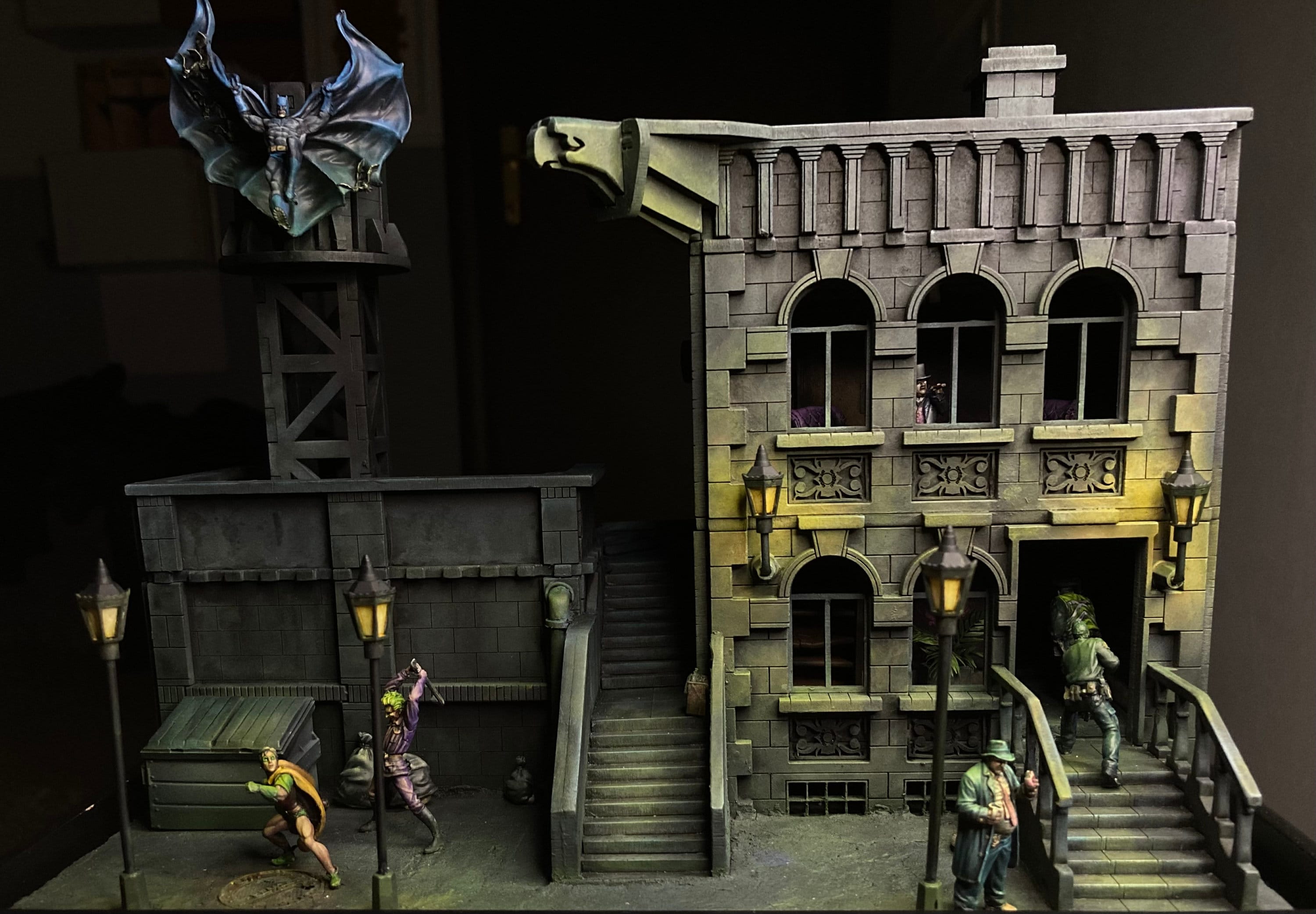 Batman Diorama Gotham - Etsy