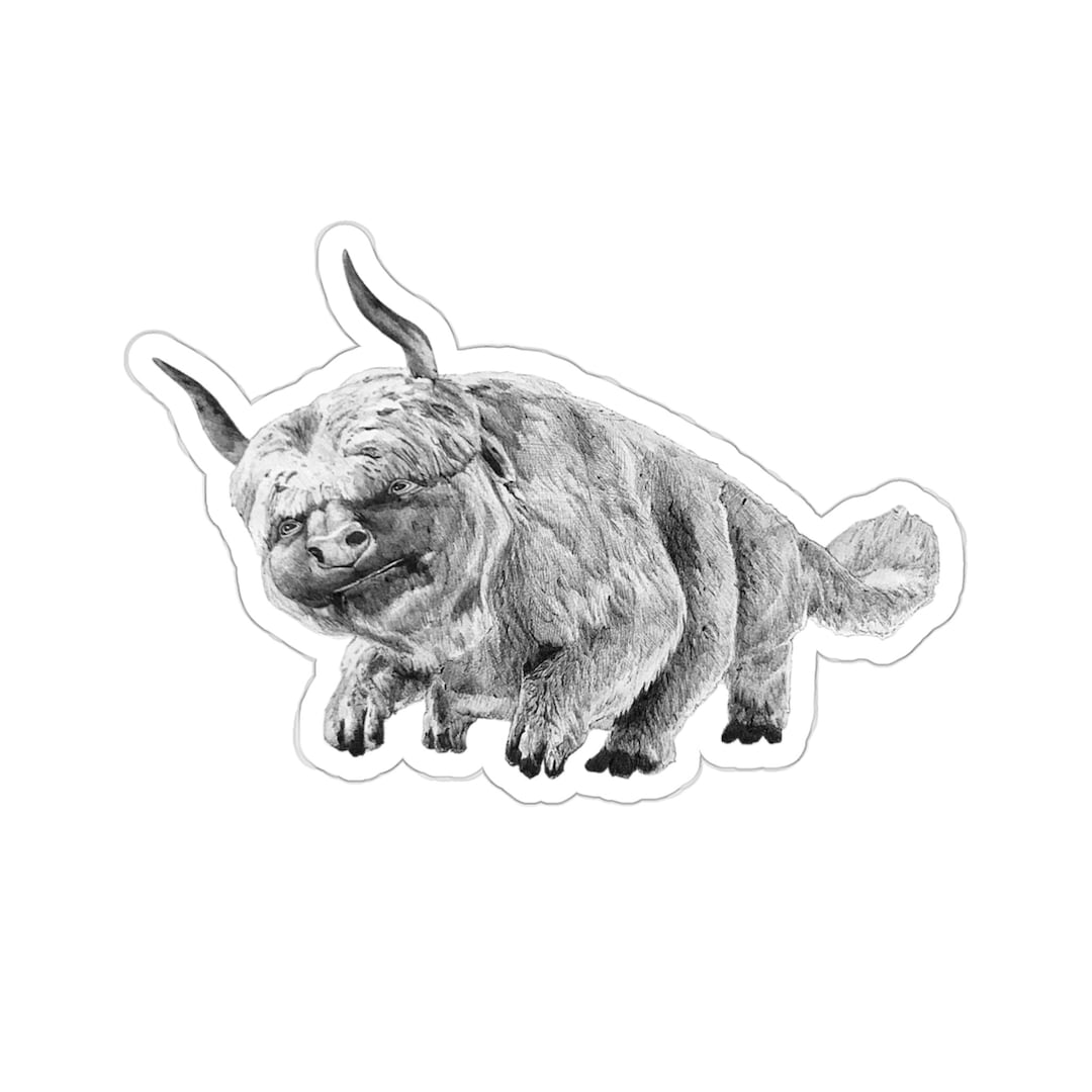 Art Sticker - Realistic Appa Drawing - Etsy