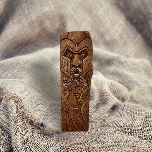 Odin Wood Carving - Etsy