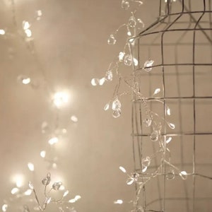 Decorative Crystal Cluster LED Fairy Lights - Etsy