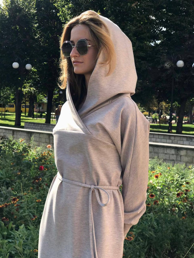 Hoodie Dress PDF Sewing Pattern/ Instant Download - Etsy