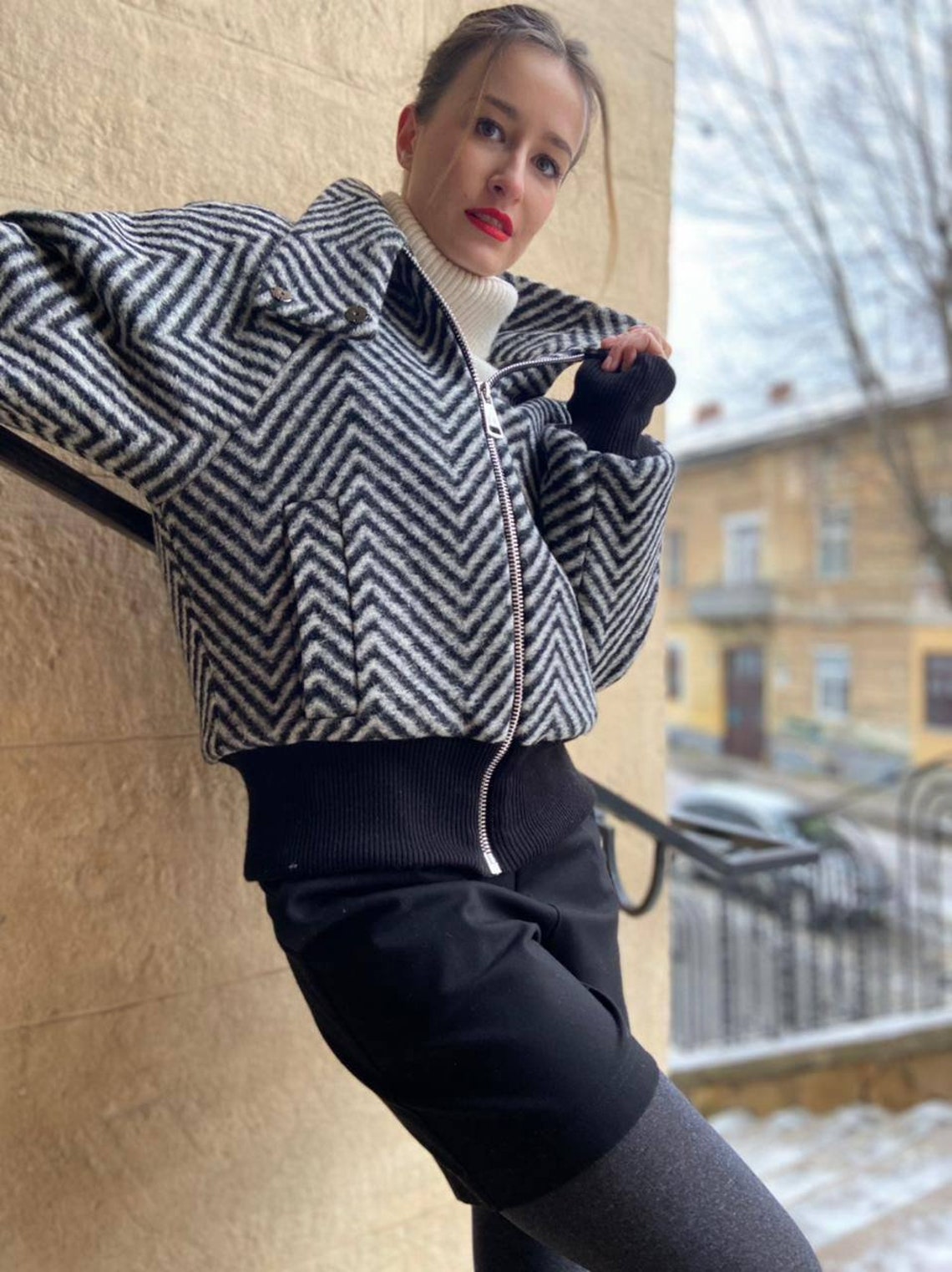 Bomber Jacket Sewing Pattern / Instant Download - Etsy UK