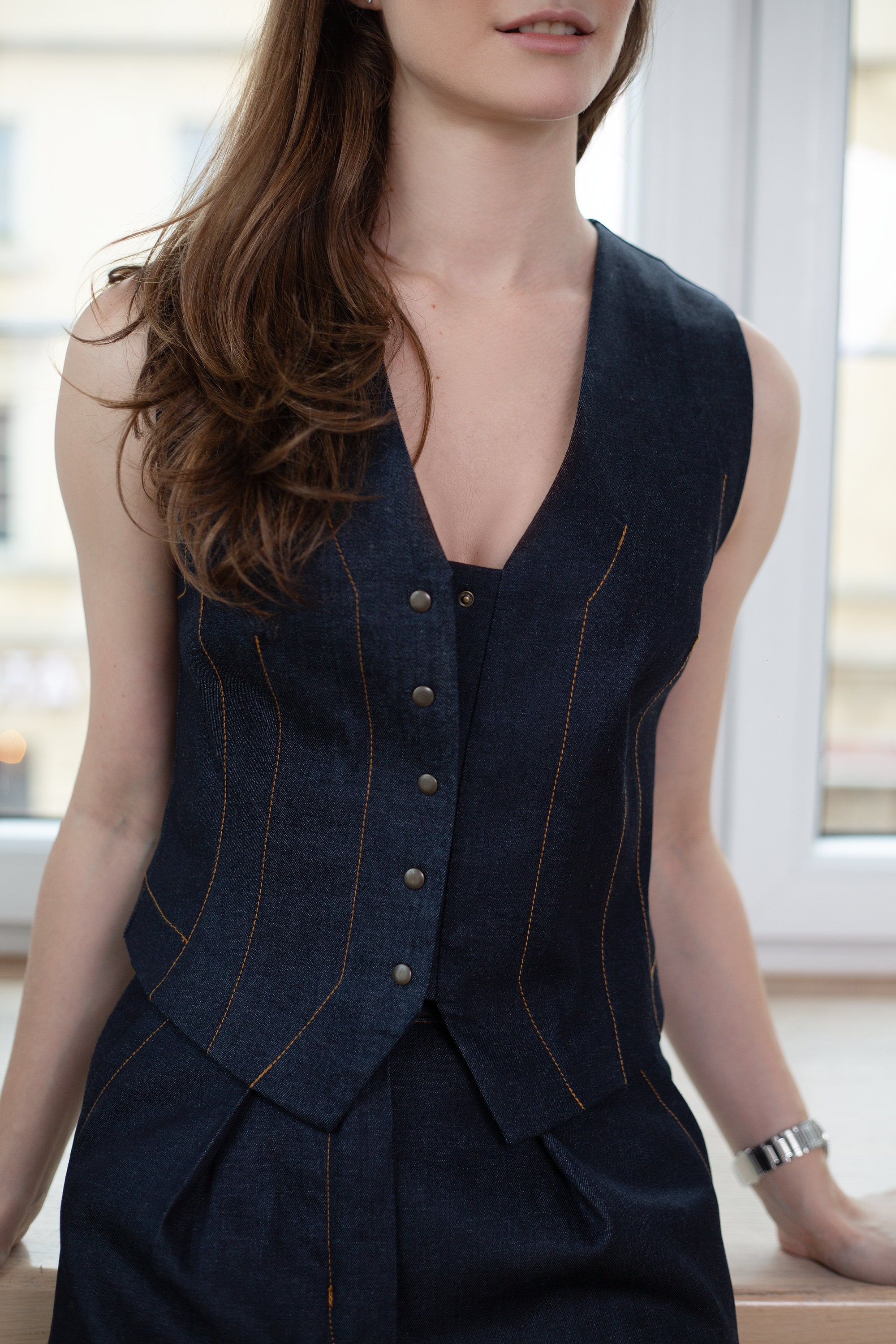 Jeans Vest PDF Sewing Pattern / Instant Download - Etsy