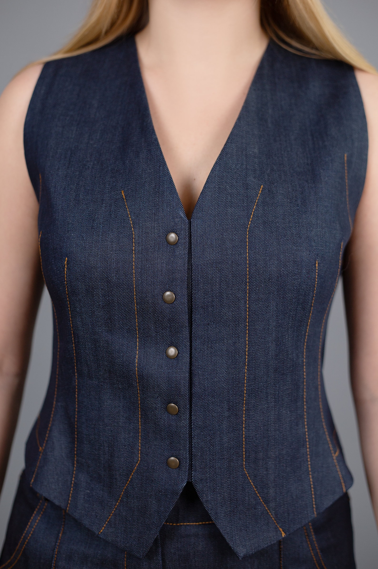 Jeans Vest PDF Sewing Pattern / Instant Download - Etsy