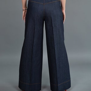 Wide Leg Jeans PDF Sewing Pattern / Instant Download - Etsy