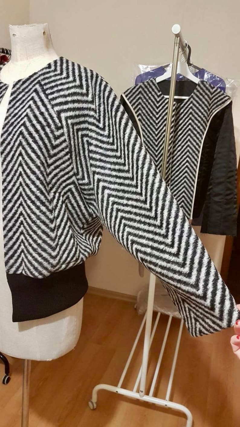 Bomber Jacket Sewing Pattern / Instant Download - Etsy UK