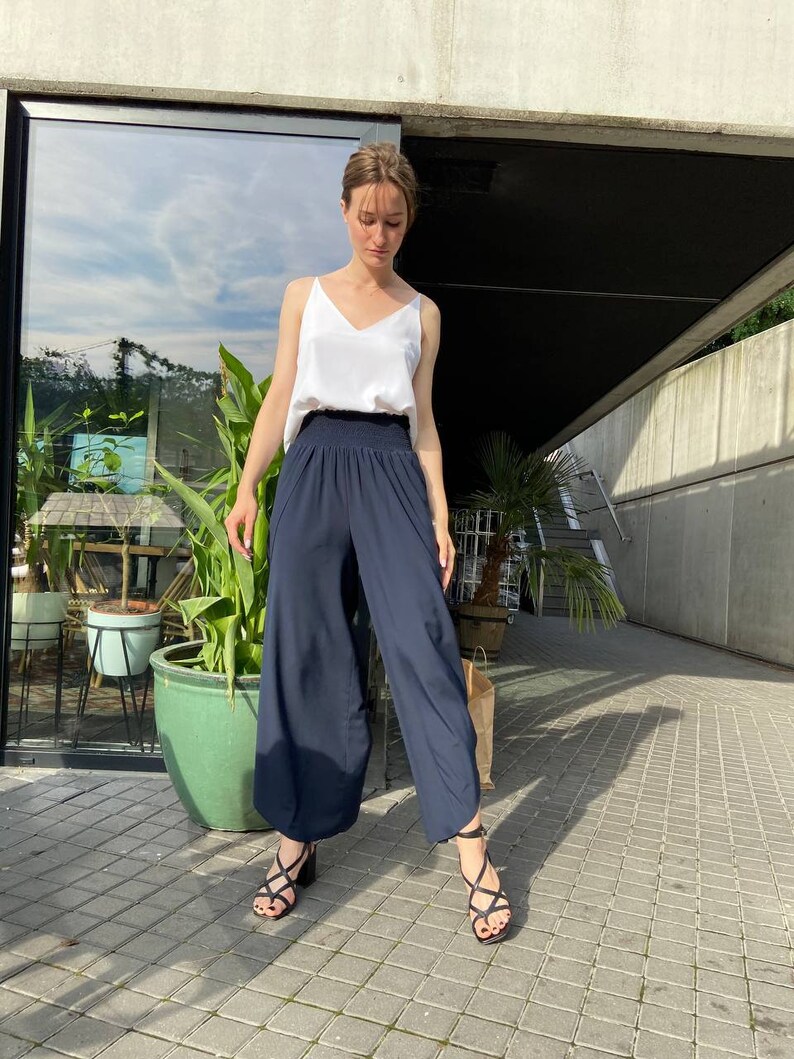 Women Trousers PDF Sewing Pattern /double Layer Trousers - Etsy