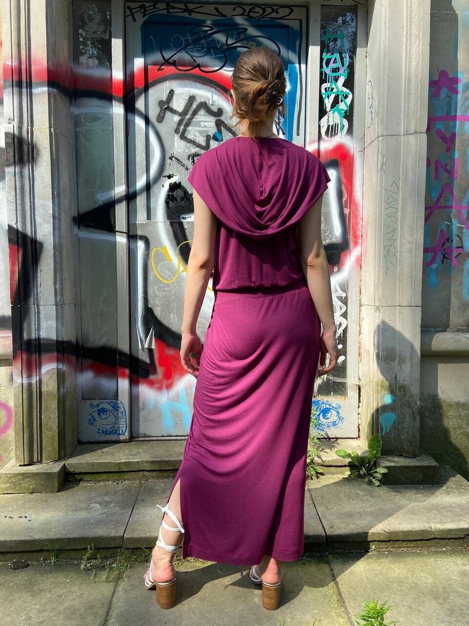 Hooded Dress PDF Sewing Pattern/ Instant Download - Etsy Australia