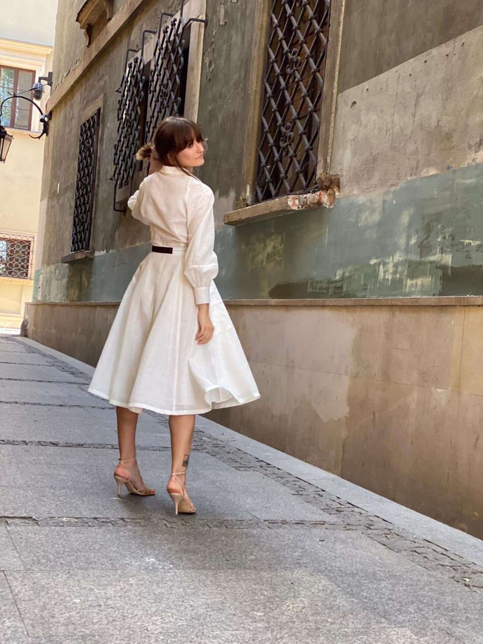 Linen Maxi Dress Pattern / PDF Sewing Pattern / Sundress With Buttons ...