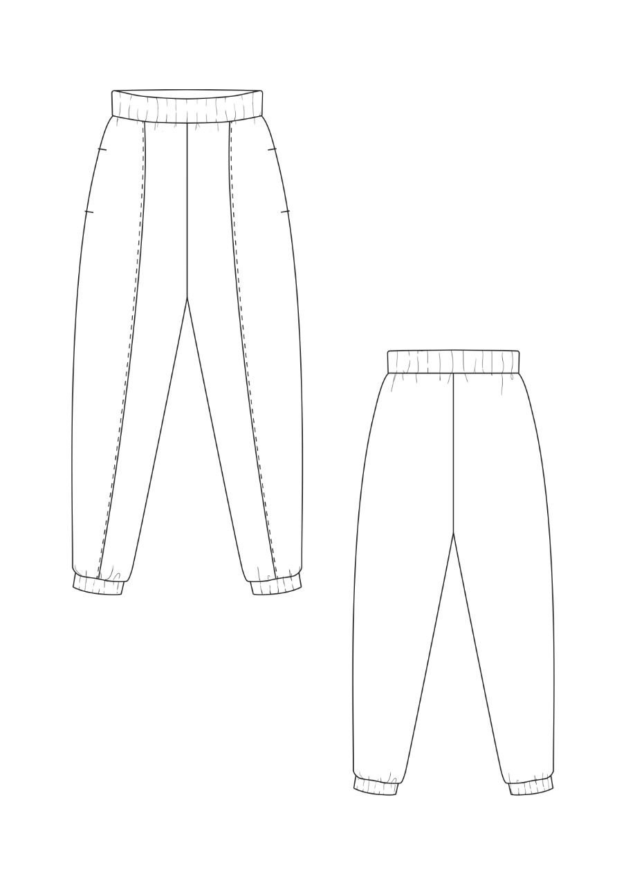Joggers for Men Sewing Pattern/ Instant Download - Etsy
